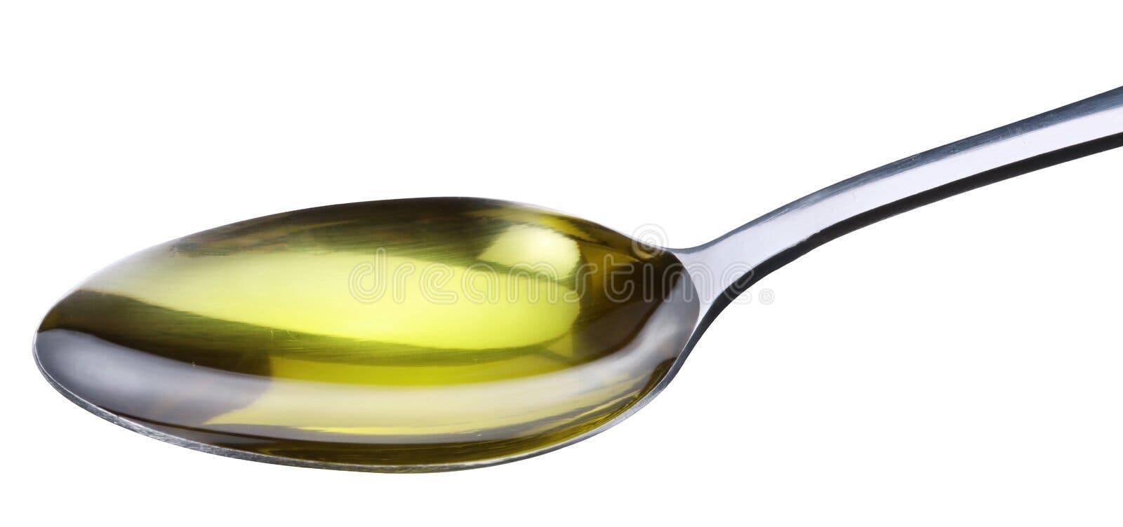 Measuring Tablespoon of Olive Oil Stock Image - Image of measuring ...