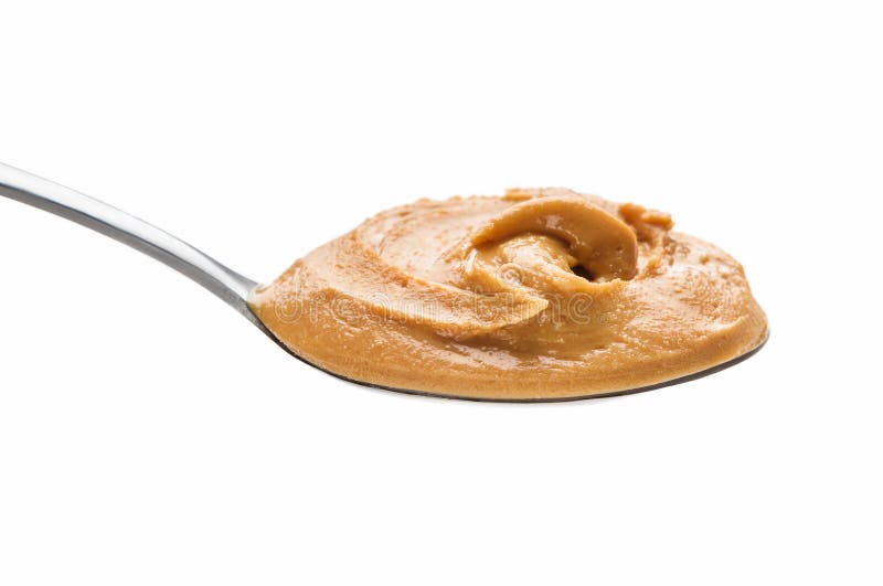 Spoon of peanut butter stock photo. Image of nutty, cream - 149669916
