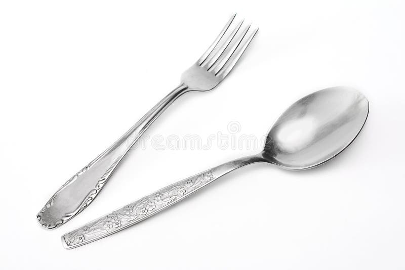 Spoon and plug stock photo. Image of steel, spoon, lunch - 11082704