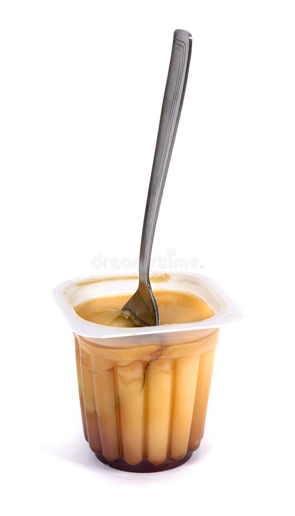 Spoon pudding stock image. Image of eggs, pudding, brown - 13968517