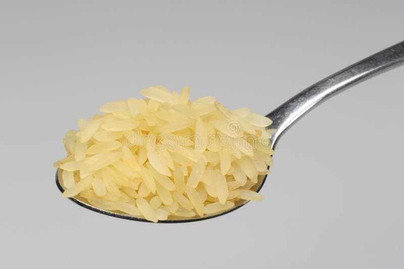 Spoon rice stock photo. Image of grains, yellow, healthy - 11528126