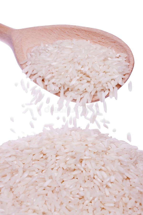 Spoon rice stock photo. Image of drops, ingredient, cook - 23591200