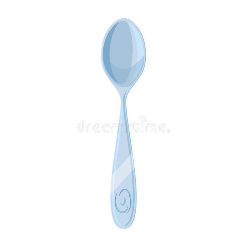 Spoon Silver Cartoon Vector Illustration Stock Illustration ...