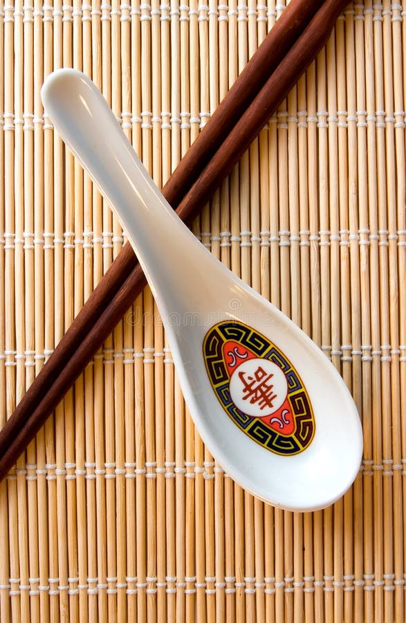 Spoon & Stick stock image. Image of asian, chopstick - 3972419