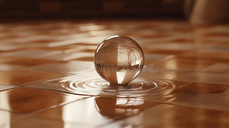 Spoon on Tiled Floor stock image. Image of decor, tableware - 381226243