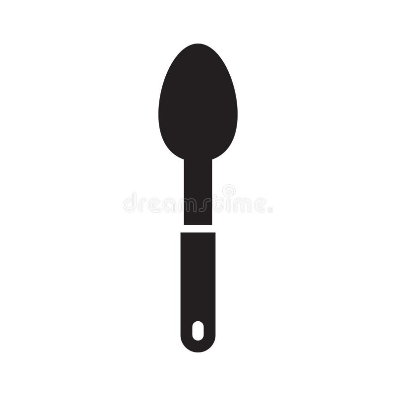 Spoon Vector Icon Logo Design Stock Vector - Illustration of fresh ...