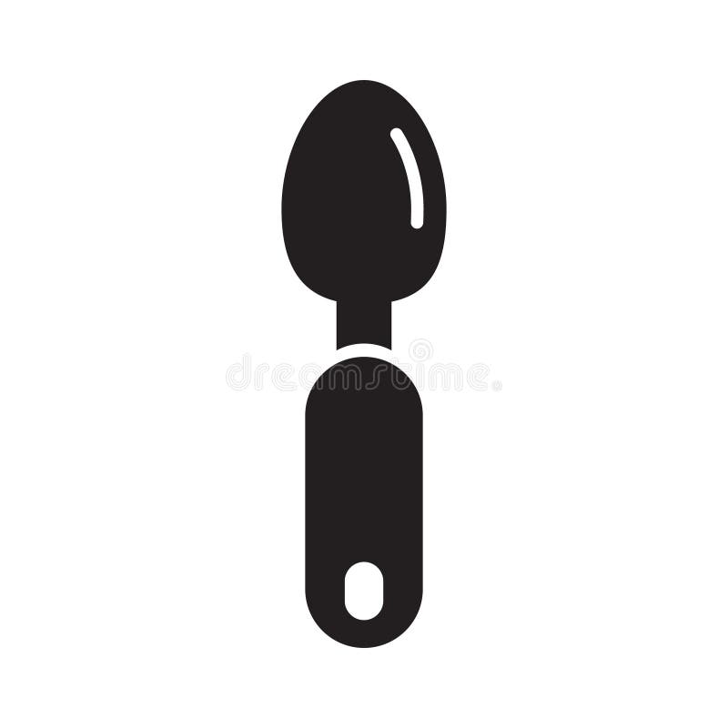Spoon Vector Icon Logo Design Stock Vector - Illustration of fresh ...