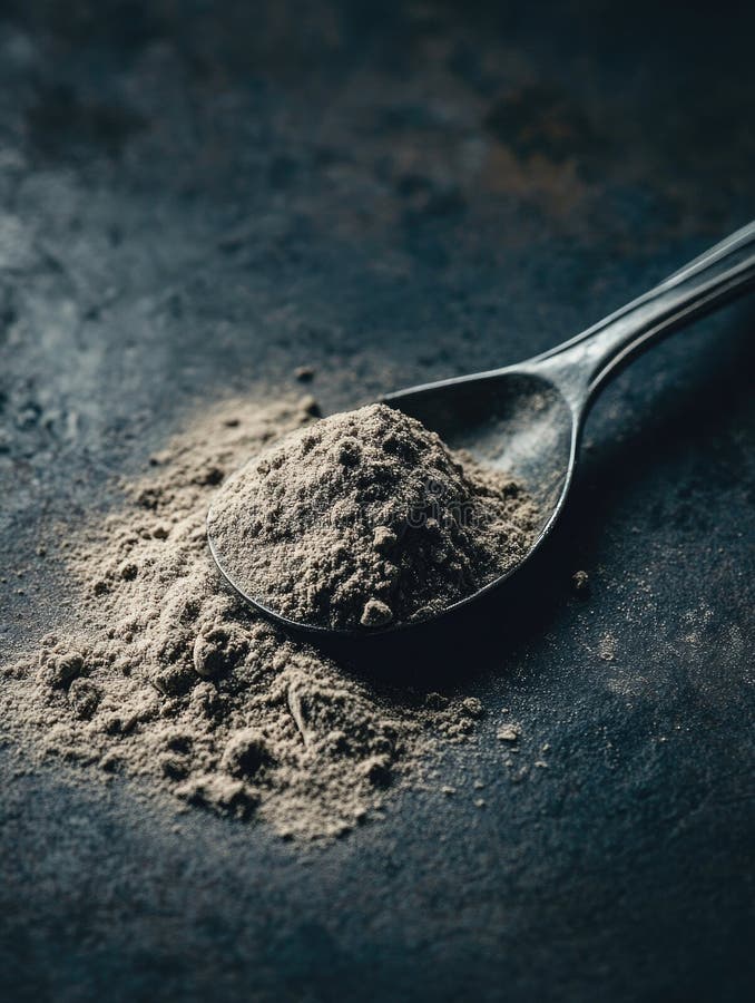 Spoonful Powder Dark Surface Stock Photos - Free & Royalty-Free Stock ...