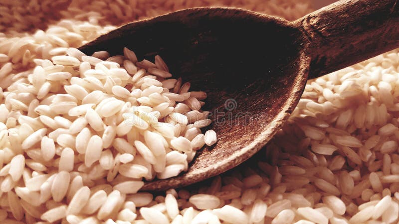 A spoonful of rice stock photo. Image of italian, spoonful - 114713976