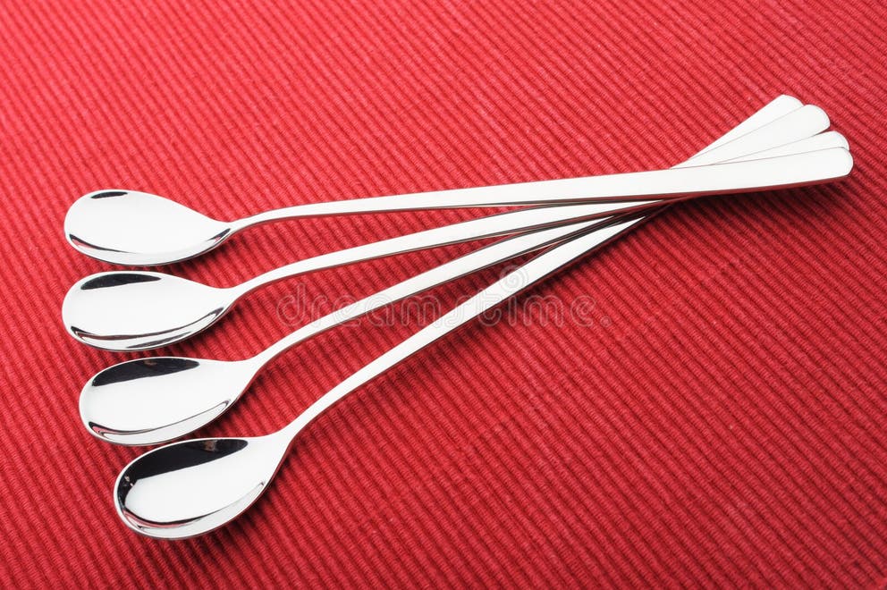 Spoons stock image. Image of spoon, coffee, reflect, laying - 27928195