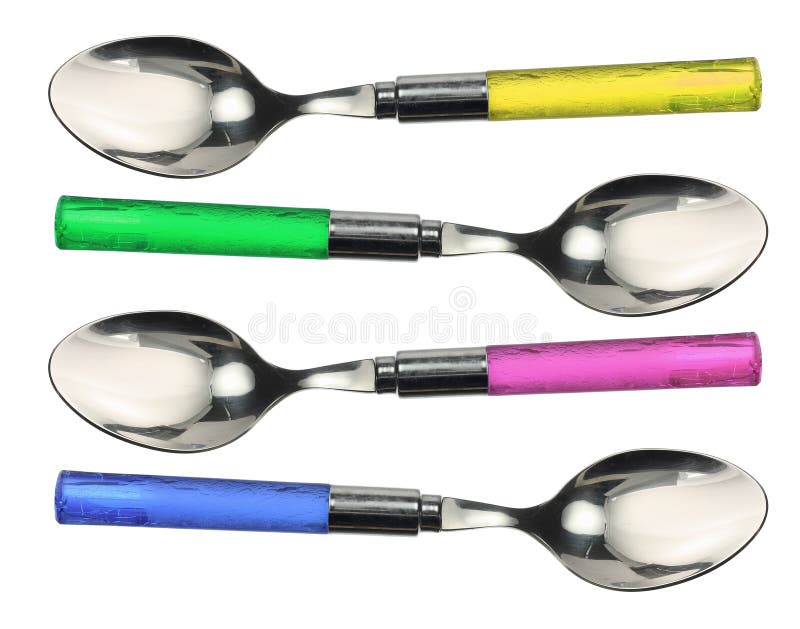 Spoons stock image. Image of cutlery, vertical, kitchenware - 56249859