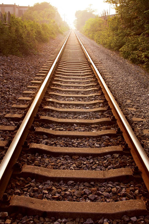 Spoorweg stock foto. Image of spoorweg, trein, leeg, reis - 12044808