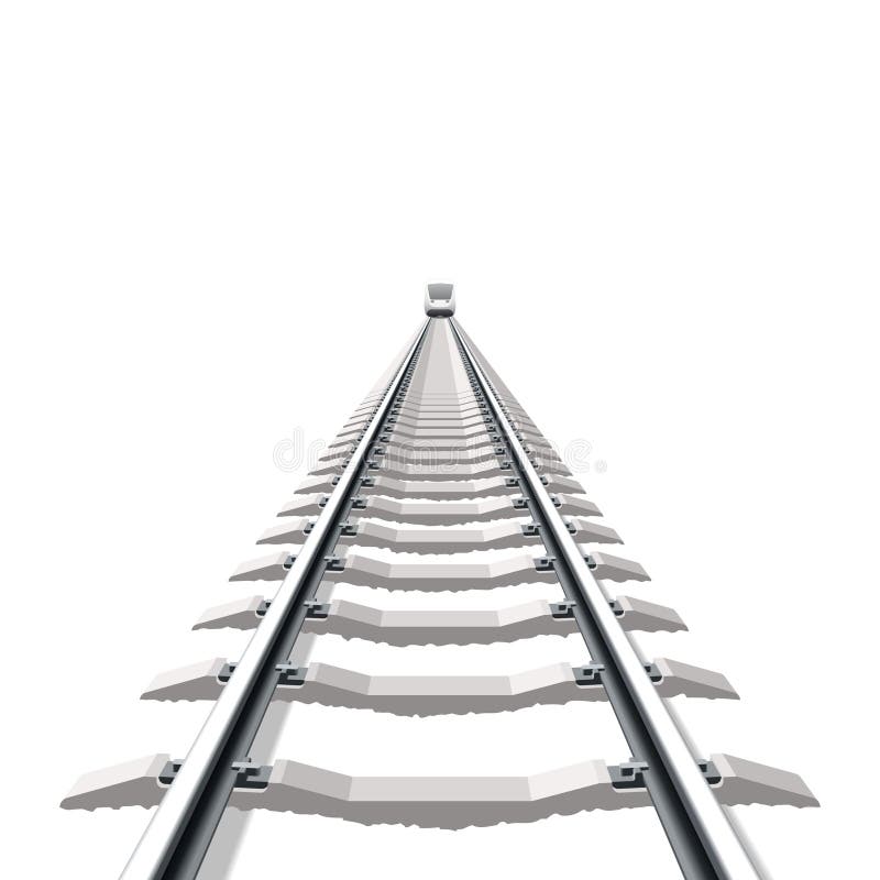 Spoorweg. Vector. vector illustratie. Illustration of spoor - 13944177