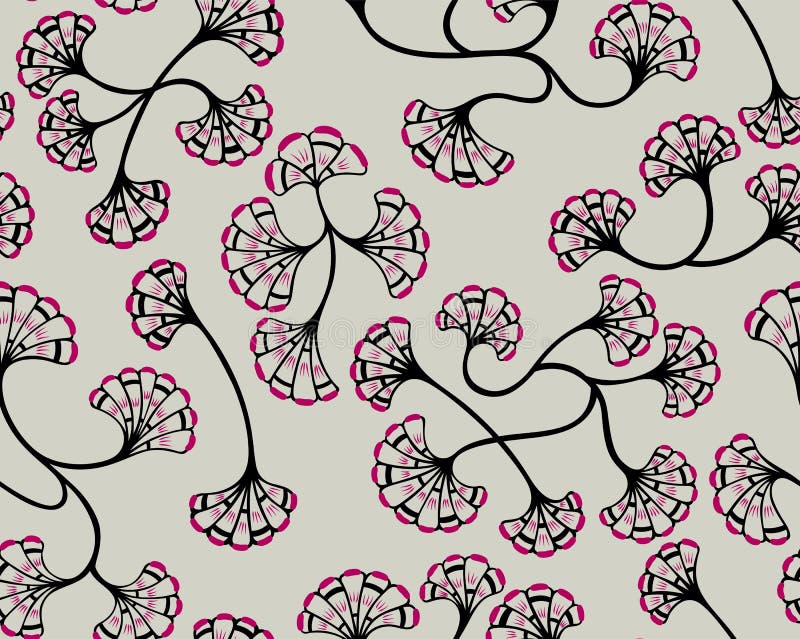 Spores Fantasy Pattern 2 stock vector. Illustration of element - 24469375