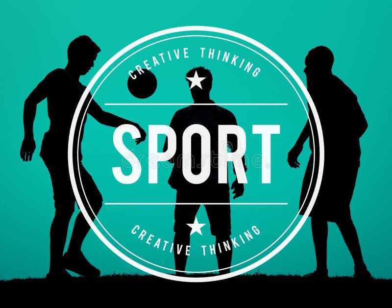 Sport Activity Athlete Exercise Workout Competition Concept Stock ...