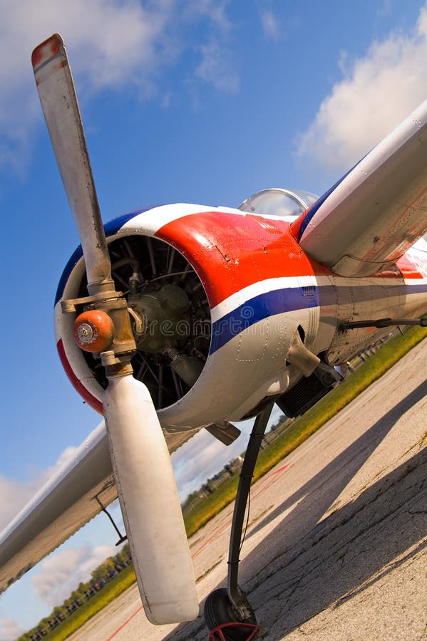 Sport airplane stock image. Image of sport, extreme, transport - 4202173