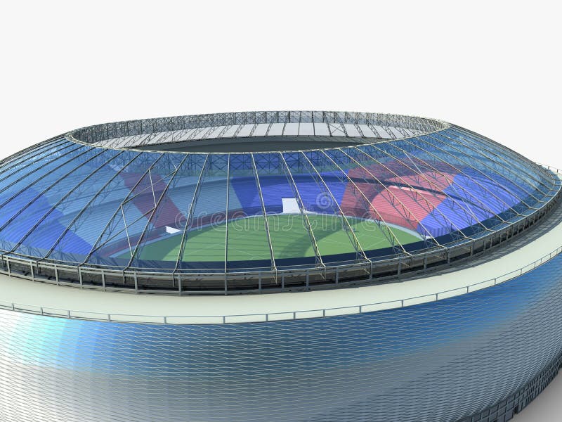 Sport Arena. Stadium 3d Illustration Stock Illustration - Illustration ...