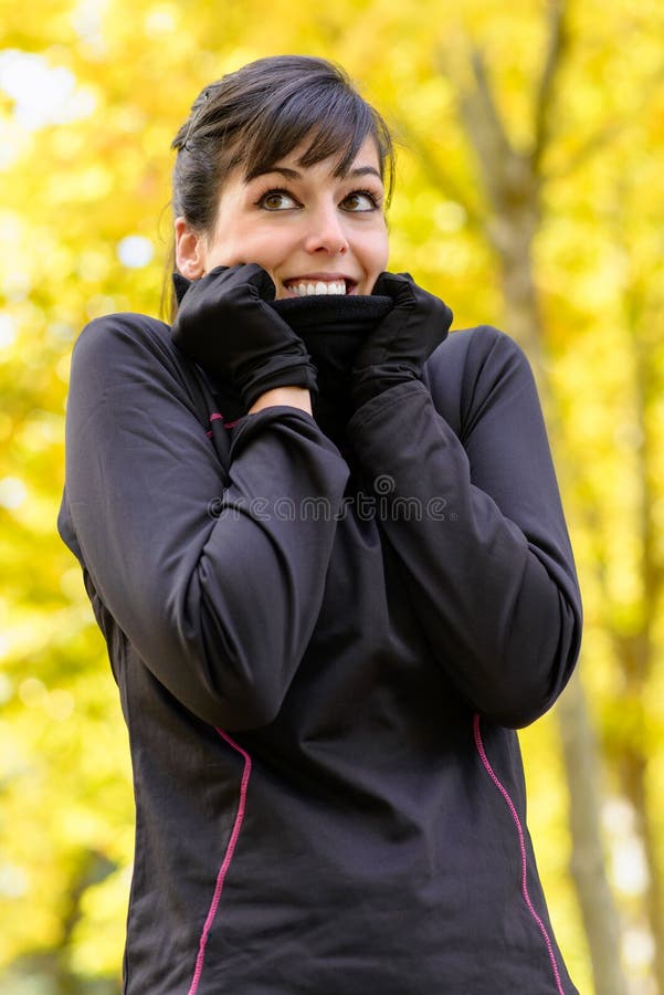 Sport in Autumn Cold Weather Stock Photo - Image of autumn, outdoor ...