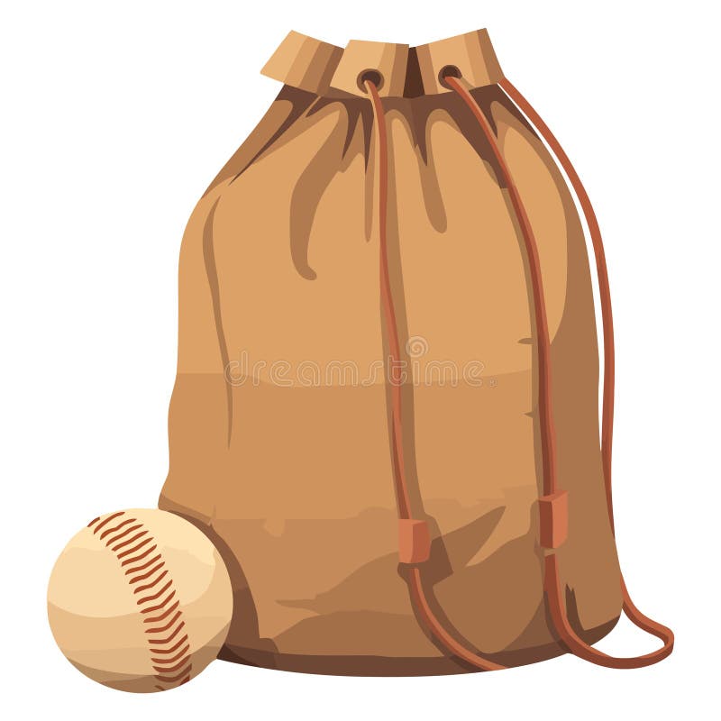 Sport ball sack stock vector. Illustration of education - 290838584