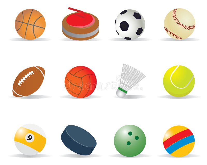 Small Sport Balls Stock Illustrations – 417 Small Sport Balls Stock ...