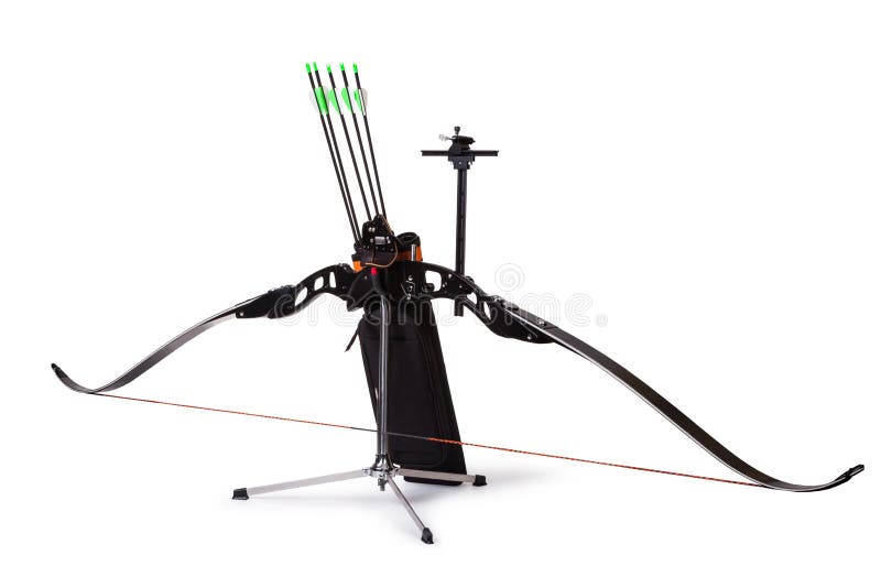 Sport bow stock photo. Image of accuracy, target, isolated - 55894362
