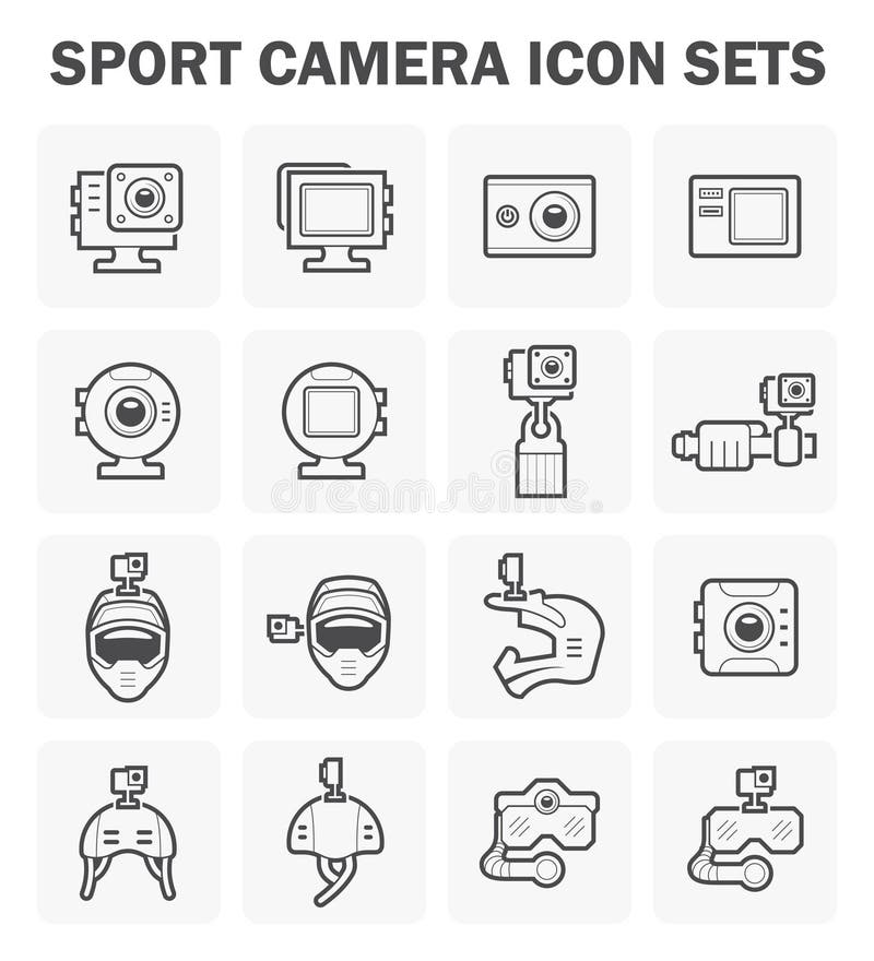 Sport camera icon stock vector. Illustration of camera - 65132341