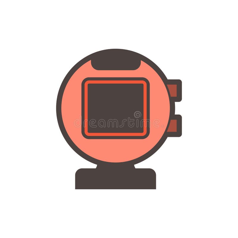 Sport camera icon stock vector. Illustration of shutter - 178955255