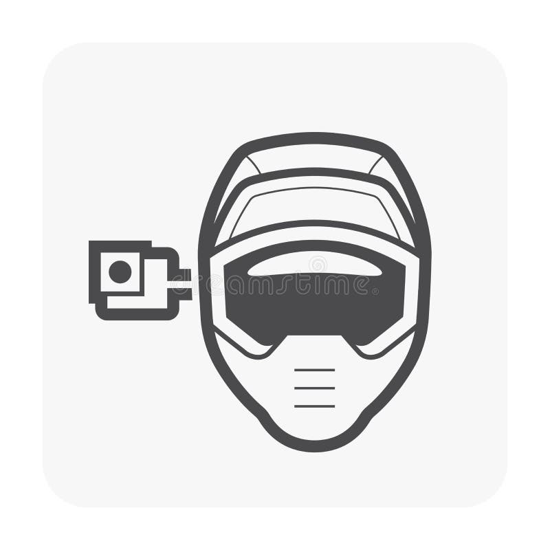 Sport camera icon stock vector. Illustration of film - 169355896