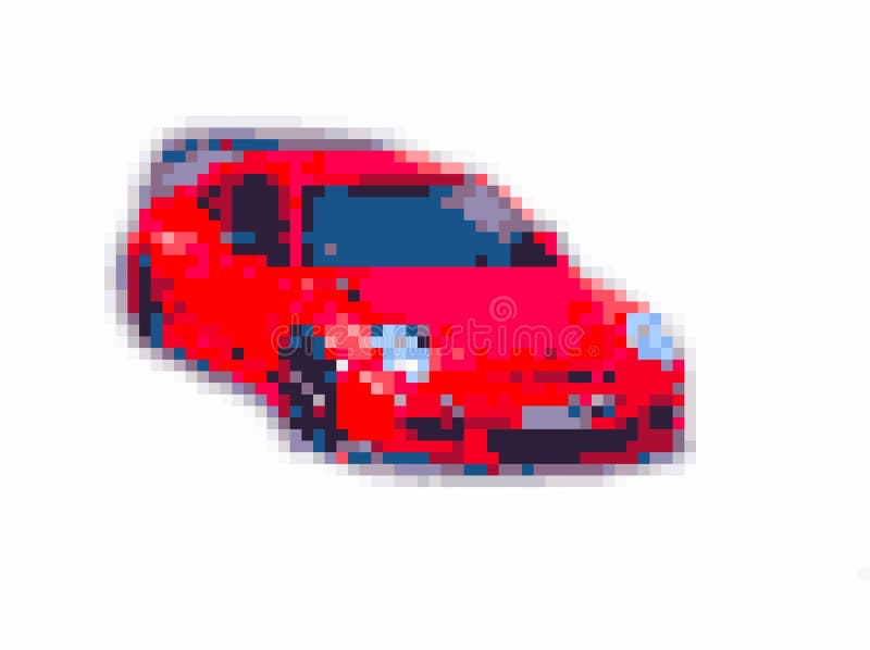 Supercar Pixel Stock Illustrations – 52 Supercar Pixel Stock ...