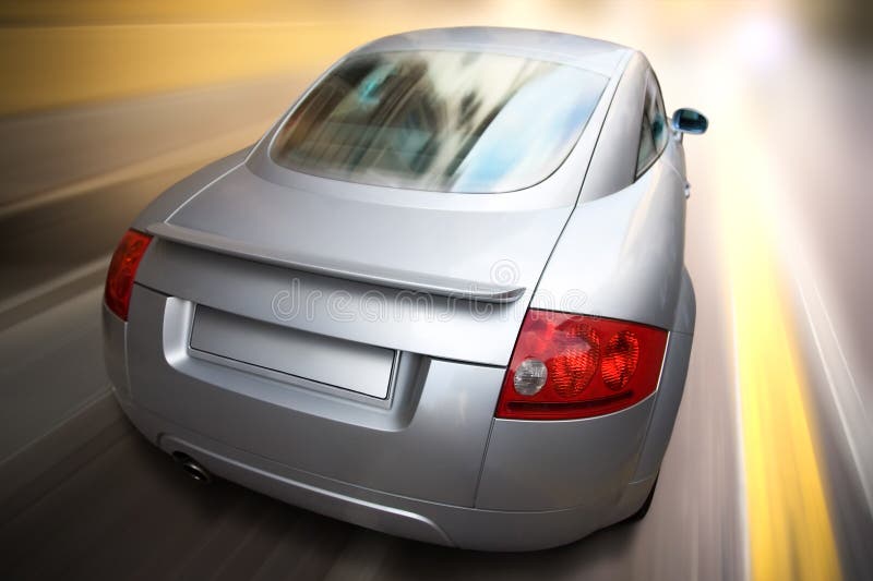 Sport car fast motion stock image. Image of velocity, racing - 9271367