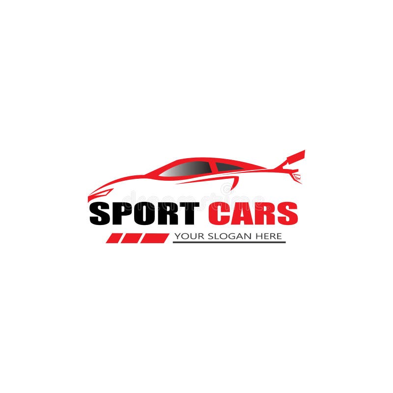 Sport Car Logo Template Design Vector - Vector Stock Vector ...