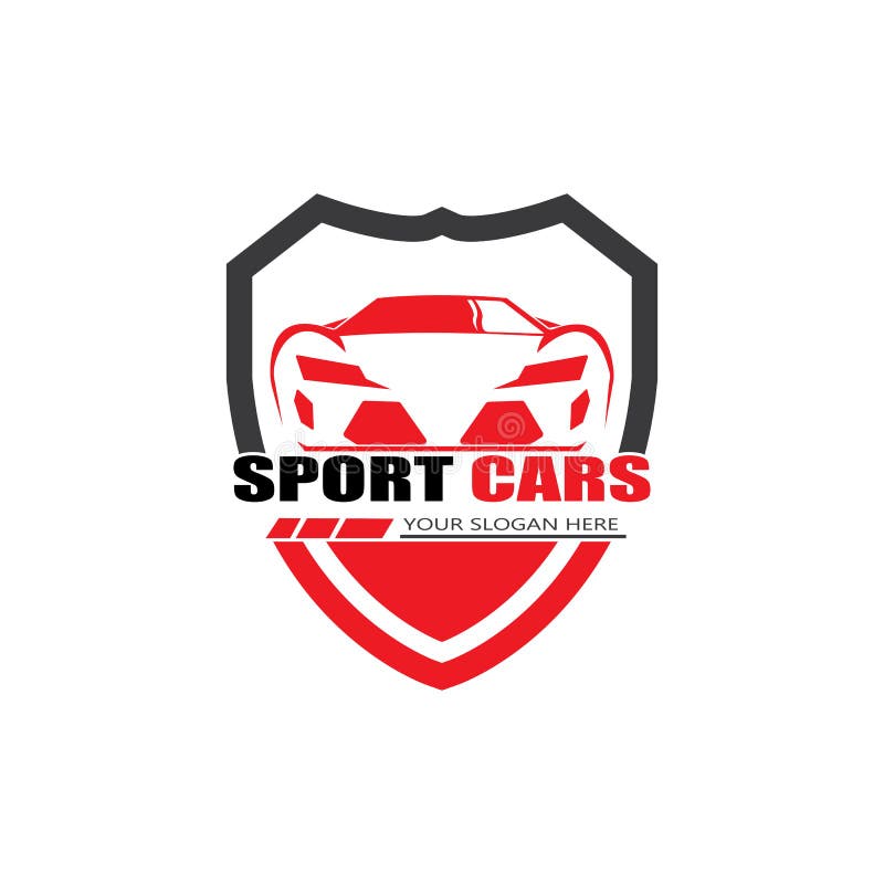 Sport Car Logo Template Design Vector - Vector Stock Vector ...