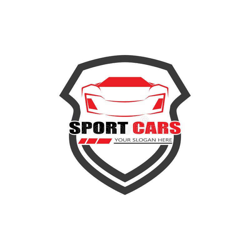 Sport Car Logo Template Design Vector - Vector Stock Vector ...