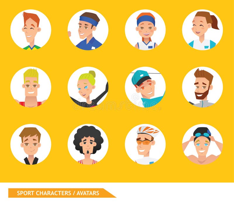 Sport Characters Taekwondo Player Vector Stock Vector - Illustration of ...