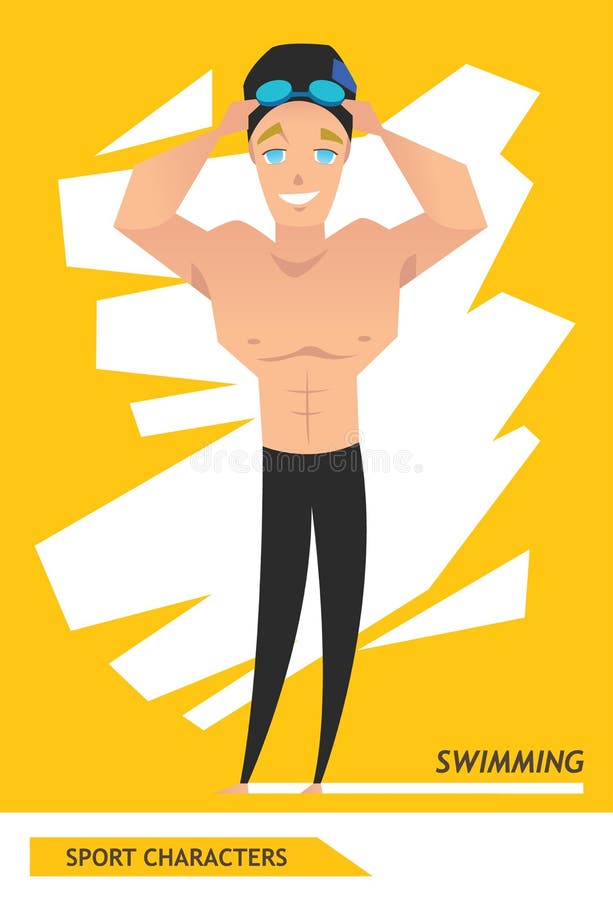 Sport Characters Taekwondo Player Vector Stock Vector - Illustration of ...