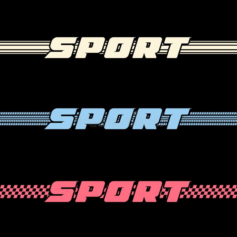 Sport Sport Checkered Colorful Patterns Stock Vector - Illustration of ...