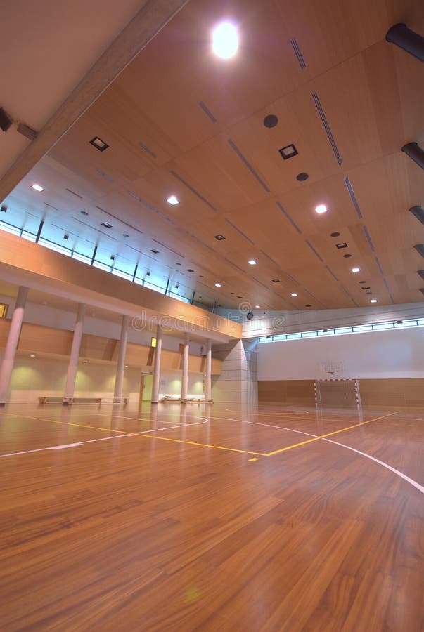 Sport court - indoor stock image. Image of court, entertainment - 3749195