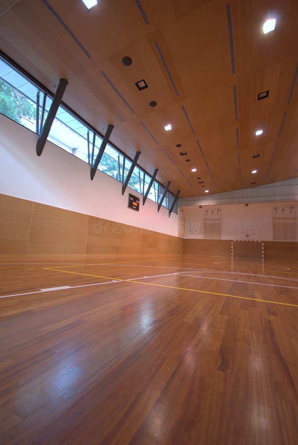 Sport court - indoor stock photo. Image of arena, activity - 3749364