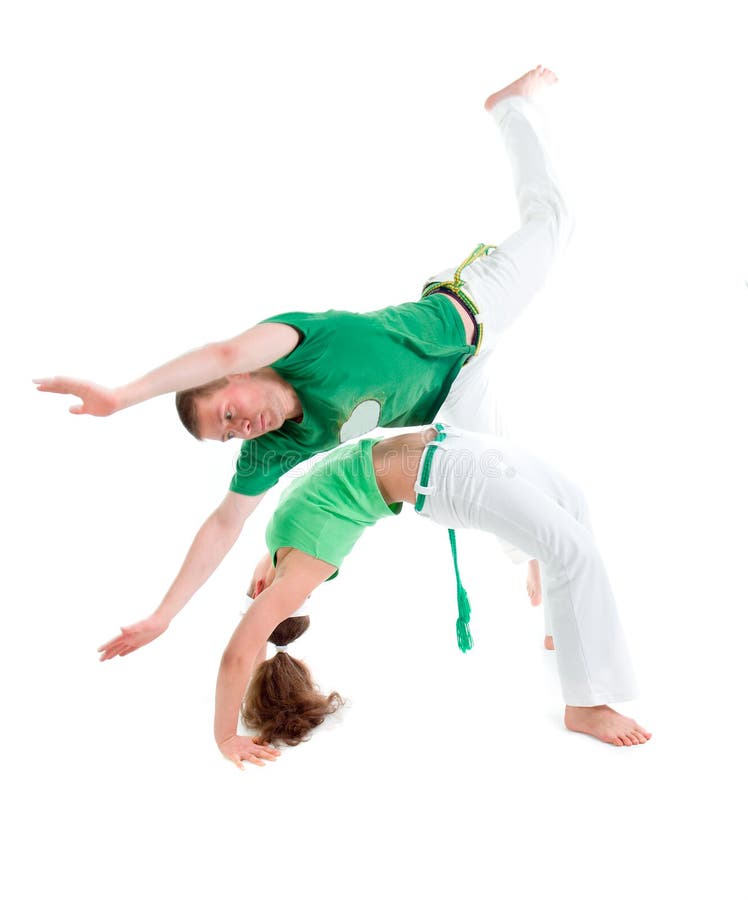 Pose De Danseur De Capoeira De Fille Photo stock - Image of activité ...