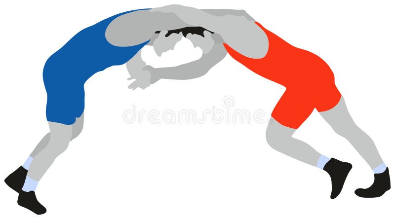 Icône De Lutte De Style Libre Illustration de Vecteur - Illustration du ...