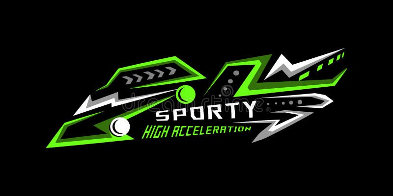 Sport Decal Stripes Speed Lines Racing Abstract Vector Stock Vector ...