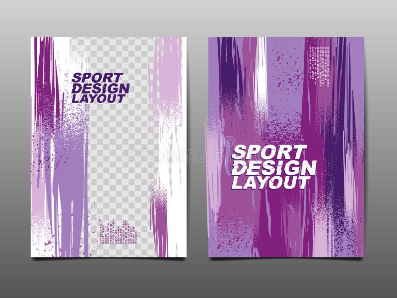 Sport Design Layout ,template Design, Sport Background, Purple Tone ...