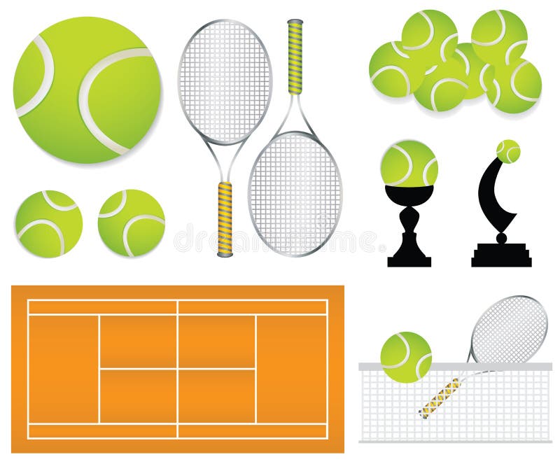 Sport elements stock vector. Illustration of active, championship ...
