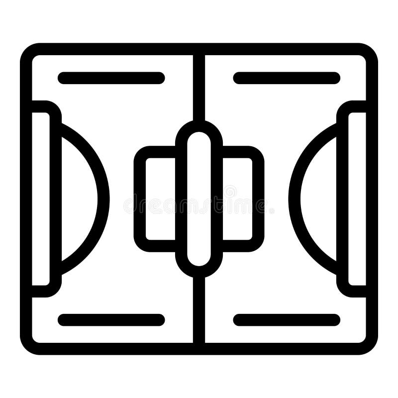 Sport Field Icon Outline Vector. Student Club Stock Vector ...