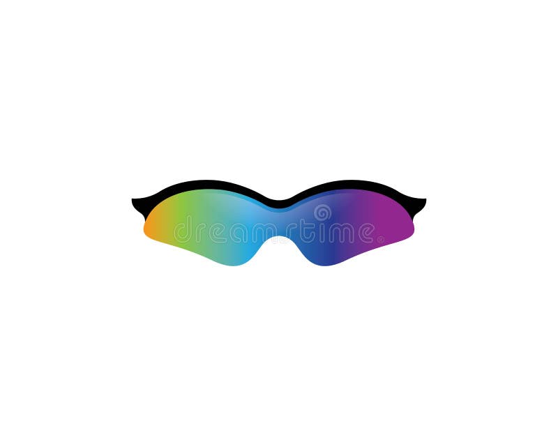 Sport Glasses Vector Icon Illustration Stock Vector - Illustration of ...