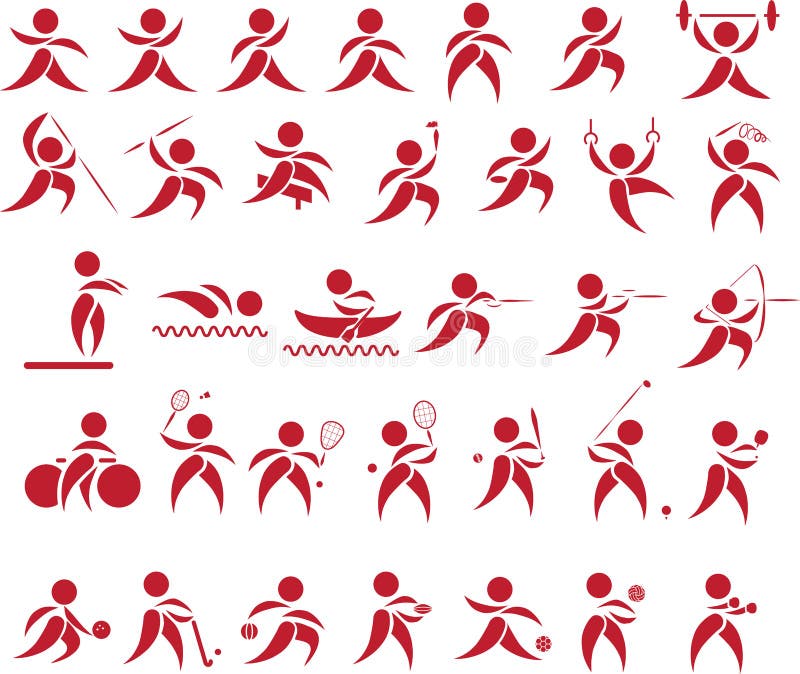 Sport Human Icon stock vector. Illustration of diving - 21021765