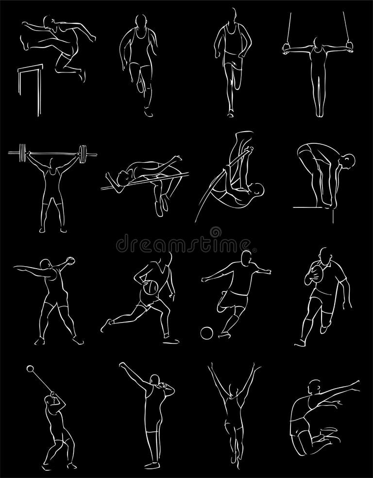 Kick Sport Figure Stock Illustrations – 6,421 Kick Sport Figure Stock ...