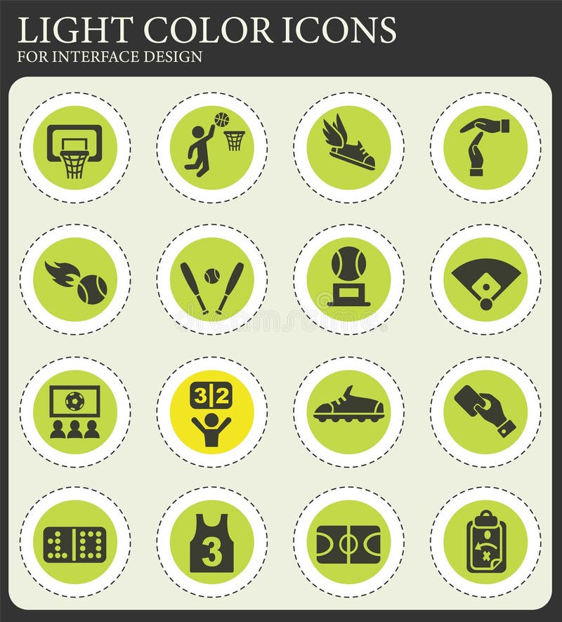 Sport icon set stock vector. Illustration of jogging - 154996132