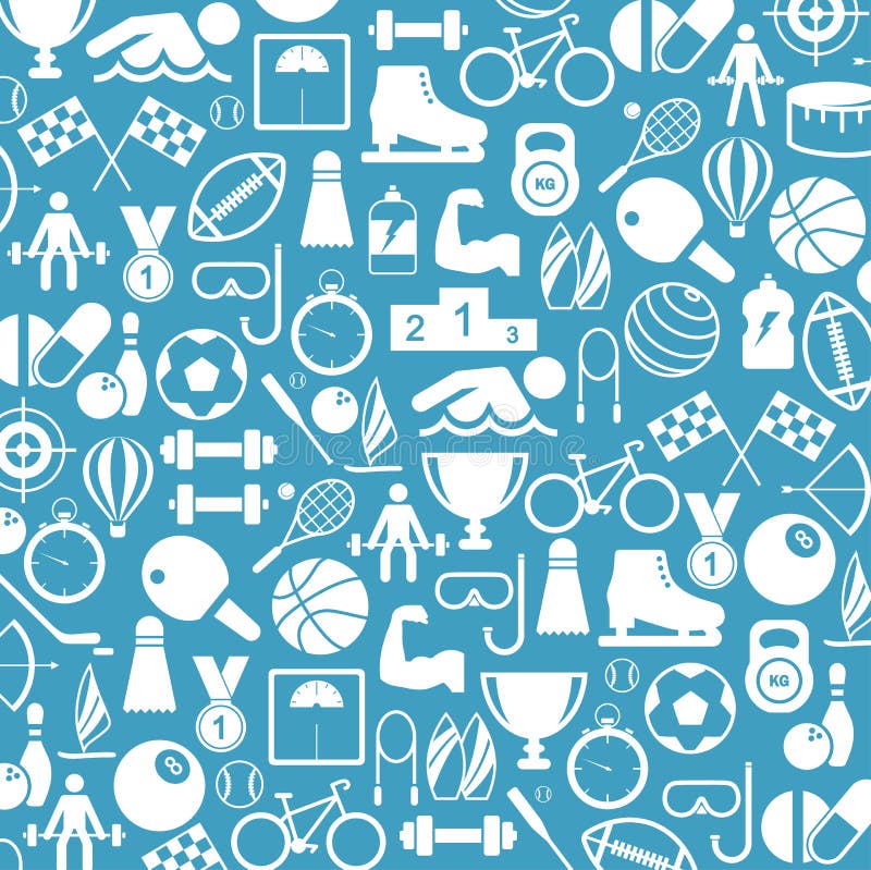 Sport icons stock vector. Illustration of billiards, board - 52828144