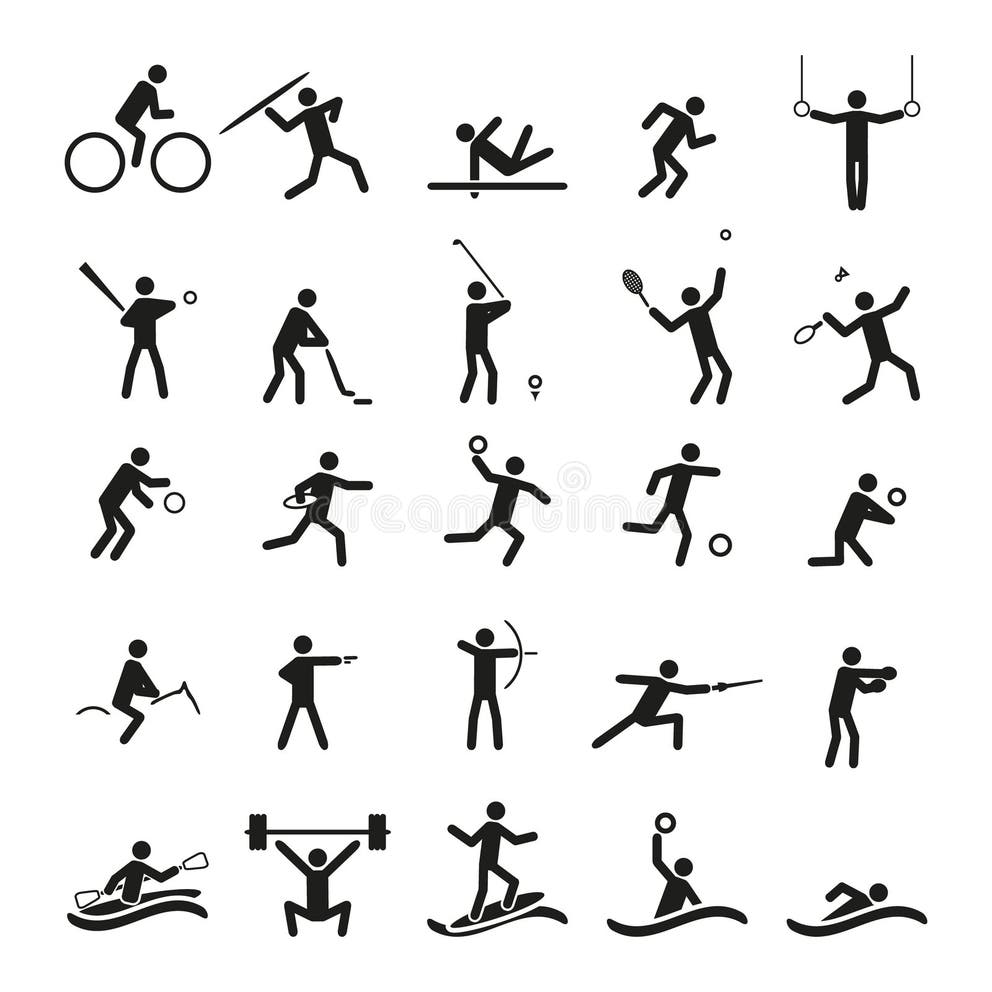 Stick Figure Kayaking Stock Illustrations – 23 Stick Figure Kayaking ...